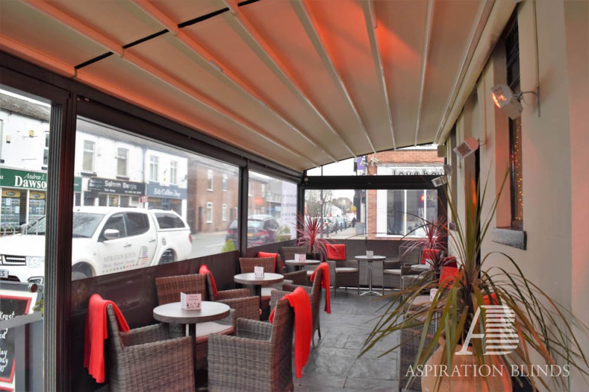 Outdoor Pub Seating Ideas | Aspiration Blinds