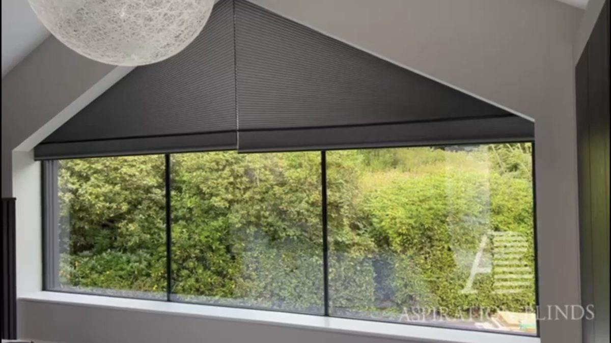 Shaped Apex Window Blinds in Bolton - Aspiration Blinds